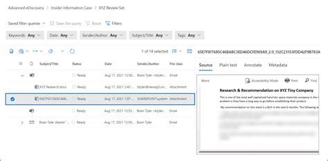 ediscovery에서 클라우드 첨부 파일 수집 프리미엄 microsoft learn