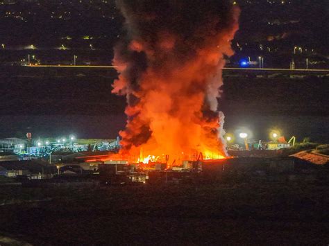 Huge Fire Rips Through South London Warehouse