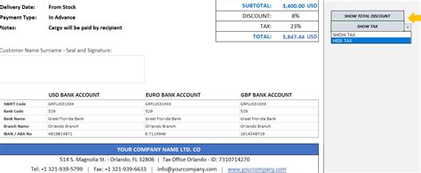 Excel Quotation Template With Database Quotation Generator