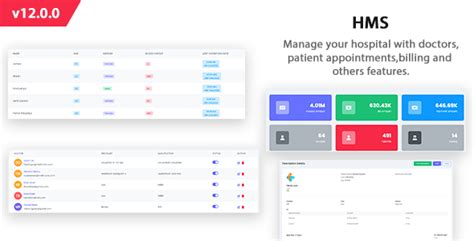smart hospital hms laravel hospital management code market