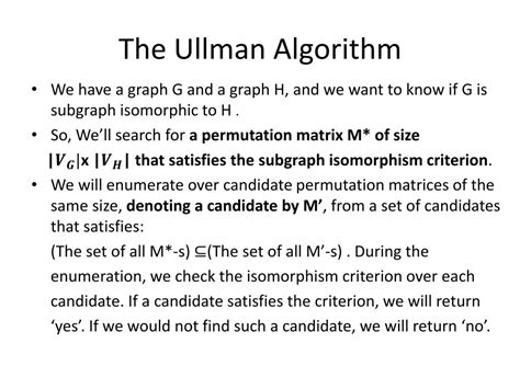 Ppt Optical Character Recognition Using The Ullman Algorithm For Graphical Matching Iddo