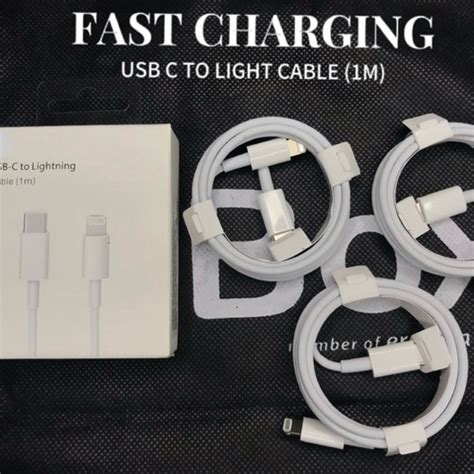 Jual Kabel Data C To Lightning Ip Fast Charging Original 100 Kabel Nempel Magnet Shopee