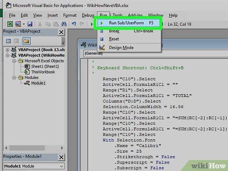 How To Use Excel VBA With Pictures WikiHow Tech