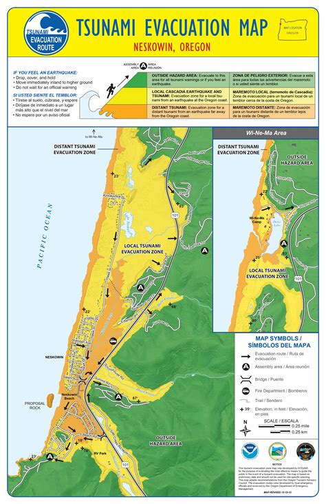 Tsunami Evacuation Maps Outline Safe Routes On Oregon And Washington Coast Katu