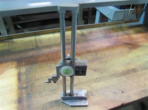 Machines Used Mitutoyo 192 116 0 12 Dial Height Gage With Digit Read