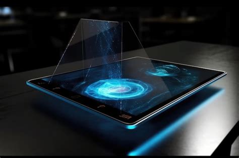 투명하고 보이지 않는 미래의 핸드폰 시리 앨리스 홀로그램 인공지능 스마트폰 Ai 메타버스와 블록체인 기술 혁신적인 미래 데이터