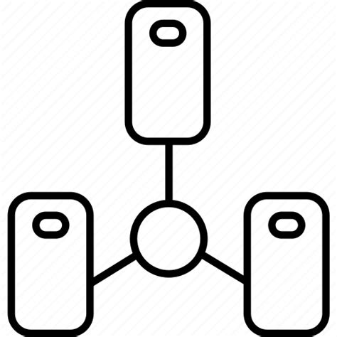 Computer Server Data Internet Network Server Technology Icon