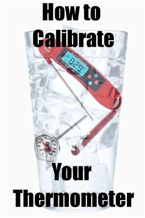 How To Calibrate Your Thermometer David S Prep Station