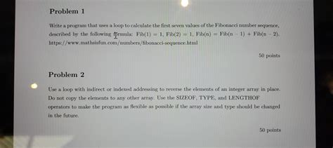 Solved Problem 1 Write A Program That Uses A Loop To Chegg Com