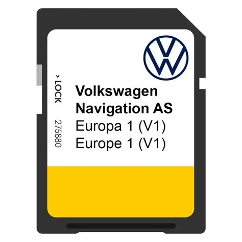 Vw As V22 2025 2026 Mib2 Discover Media 32gb Sat Nav Sd Card Map