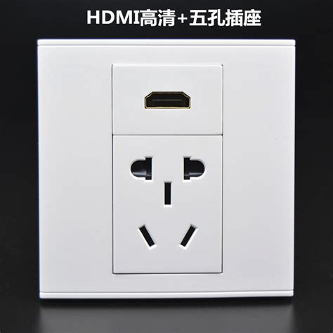 Hdmi Hd Port With Hole Power Socket Type Version Direct Plug Hdmi Multimedia Projector