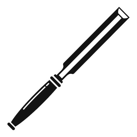 Premium Vector Chisel Construction Icon Simple Illustration Of Chisel Construction Vector Icon