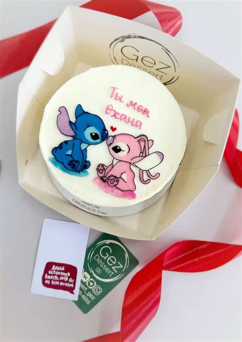 Бенто стич в 2025 г Торты ко дню рождения Торты для годовщины свадьбы Пироги на день рождения