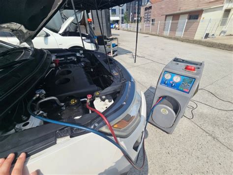 포드 익스플로러 에어컨이 안시원함 수입차 에어컨 수리 네이버 블로그