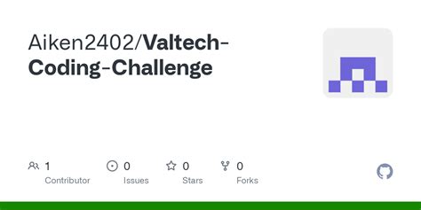 Github Aiken2402valtech Coding Challenge