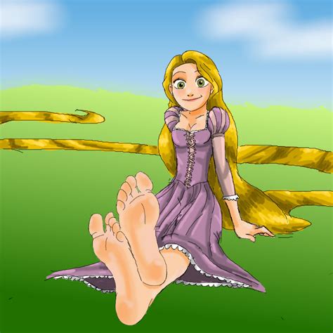 Rapunzel Feet Soles By Amyroseater On Deviantart