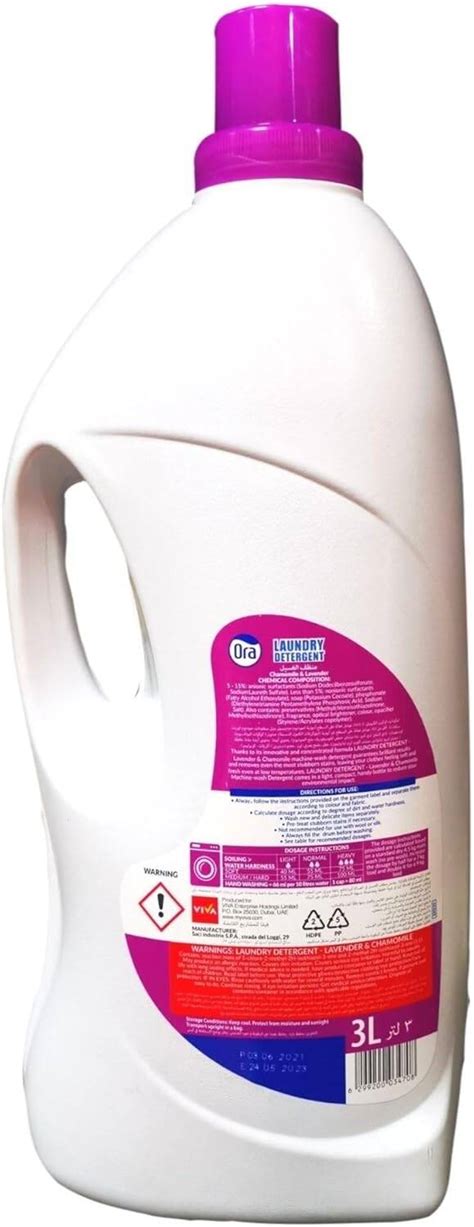 Ora Chamomile And Lavender Laundry Detergent 3 Liter Buy Best Price In Uae Dubai Abu Dhabi