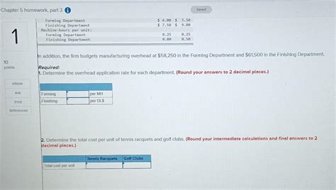 Solved Exercise 5 13 Overhead Application [lo3 Lo5]