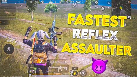Fastest Reflex Assaulter 😤 Bgmi Pubg Mobile Montage Youtube