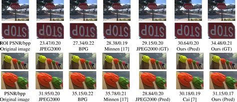 Figure 1 From Roi Based Deep Image Compression With Swin Transformers Semantic Scholar