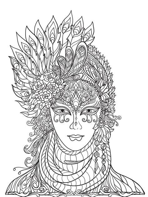 Desenhos De Carnaval Para Colorir