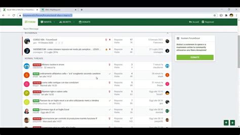 15 Web Scraping Vba Il Metodo Xlm Youtube