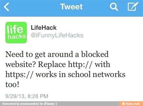 How To Get Around A Blocked Website Blocking Websites Life Hacks Life
