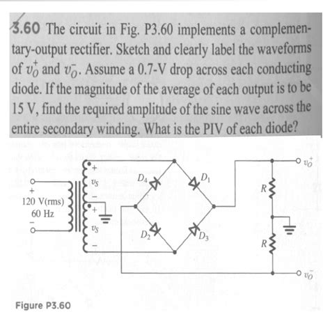solved 3 60 the circuit in fig p3 60 implements a