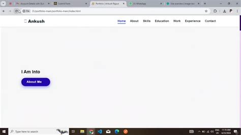 Ankush Kumar On Linkedin Webdevelopment Frontenddeveloper Portfolio