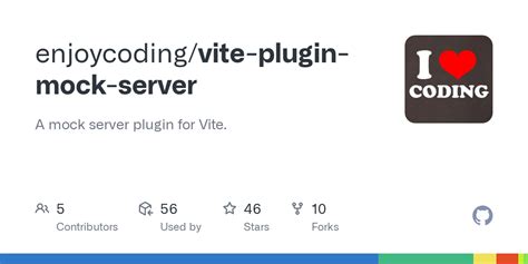Github Enjoycoding Vite Plugin Mock Server A Mock Server Plugin For Vite