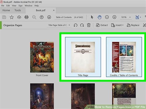 4 ways to remove pages from a pdf file wikihow