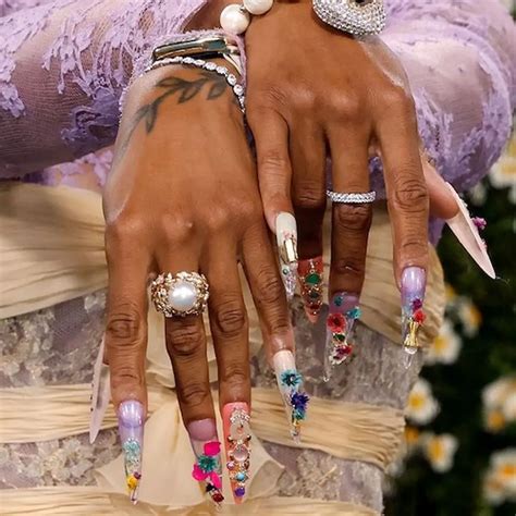 جزئیات طلایی مت گالا ۲۰۲۵؛ نگاهی به ترندهای برتر طراحی ناخن