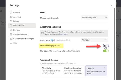 How To Change Microsoft Teams Notifications Style In Windows 11