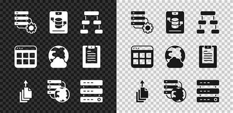 서버 및 기어 서버 데이터 웹 호스팅 계층 구조 기관 분석 차트 내보내기 네트워크 클라우드 연결 브라우저 파일 및 소셜 네트워크