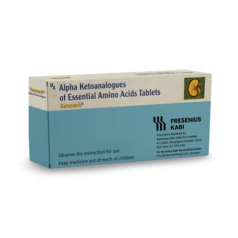 Ketosteril Tablet Price Side Effects And Dosage