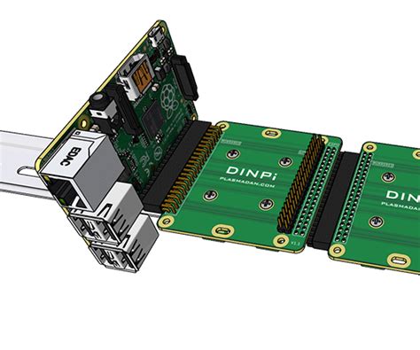 dinpi din rail mount for raspberry pi 4 steps instructables