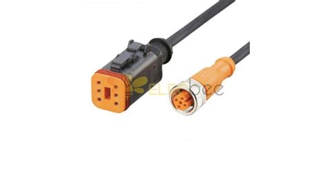 Elecbee Connector Dt S Pin Female To M Pin Female A Coding Cable