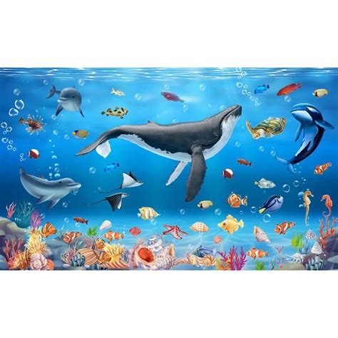 여름현수막166 키즈파람 여름현수막 여름배경현수막 바다현수막 바다배경현수막 바다속배경현수막 고래현수막