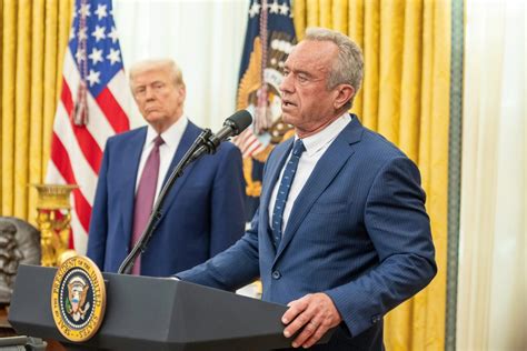Robert F Kennedy Jr Is Sworn In As Secretary Of The Department Of