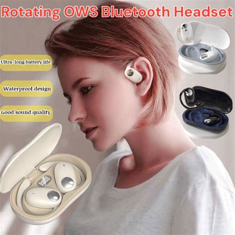 180° Rotating Open Ows Bluetooth Headset Tiny Mini Wireless Headsets