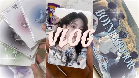 덕질로그 케이팝 오타쿠의 이것저것 소비목록🧾 덕질 브이로그 • 잡덕로그 • 걸넥도 브이로그 • 반택깡 • 보넥도 앨범깡 • 바인더정리 • Cd바인더 Youtube