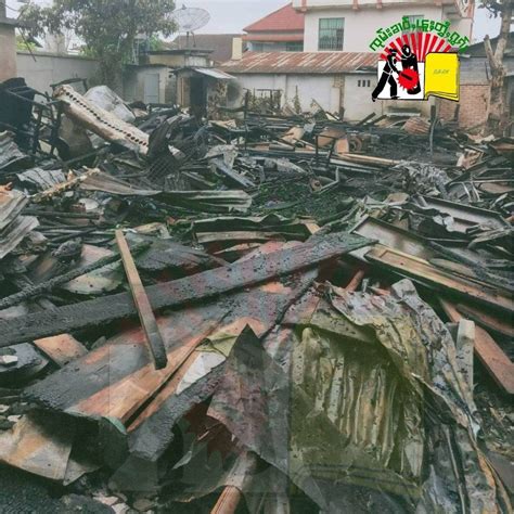 နမ့်ခမ်းမြို့နယ် မီးလောင်မှု အိမ်ရှင်အမျိုးသား တစ်ဦး မီးထဲပါသွား သျှမ်းသံတော်ဆင့်