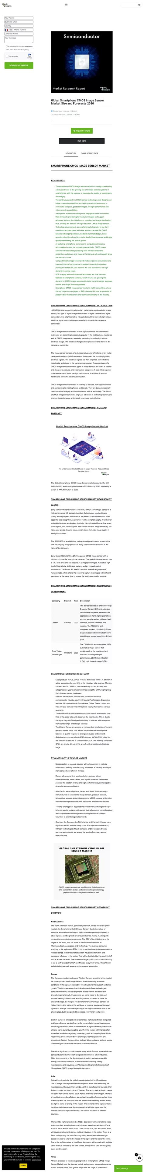 PPT Global Smartphone CMOS Image Sensor Market Trends 2030 PowerPoint Presentation ID 13666420