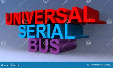Universal Serial Bus Usb Stock Illustration Illustration Of Connect 179274002