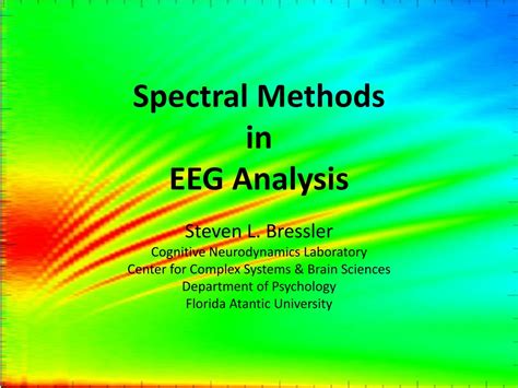 Spectrum Analysis Method At Logan Newbigin Blog