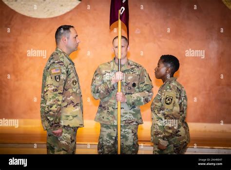 Sfc Nathan Adkins Cpt Shanee Allen Msg Matthew Lewis In Position Of