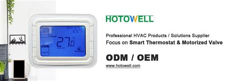 24vac Proportional Valve 0 10v Output Fan Coil Room Thermostat For Central Ac System