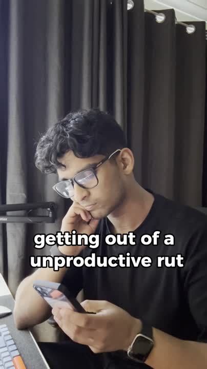 Sagnick Sarkar On Linkedin 3 Steps To Turn An Unproductive Day Into A