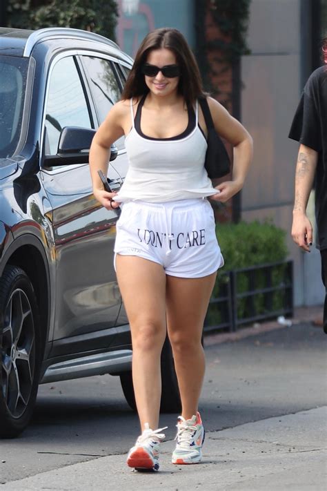 Addison Rae Wears I Dont Care Shorts Amid Mom And Dad Drama