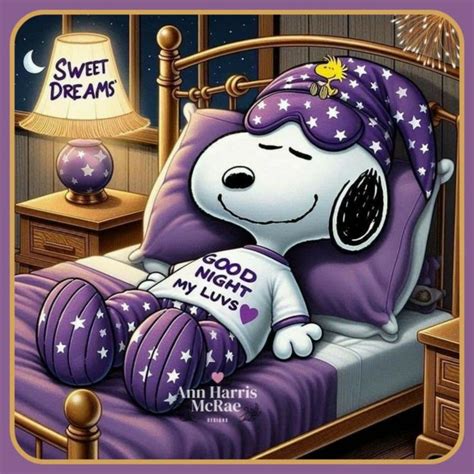 Pin By Penny Davis On Snoopy Good Night Greetings Sweet Dreams Pictures Snoopy Pictures